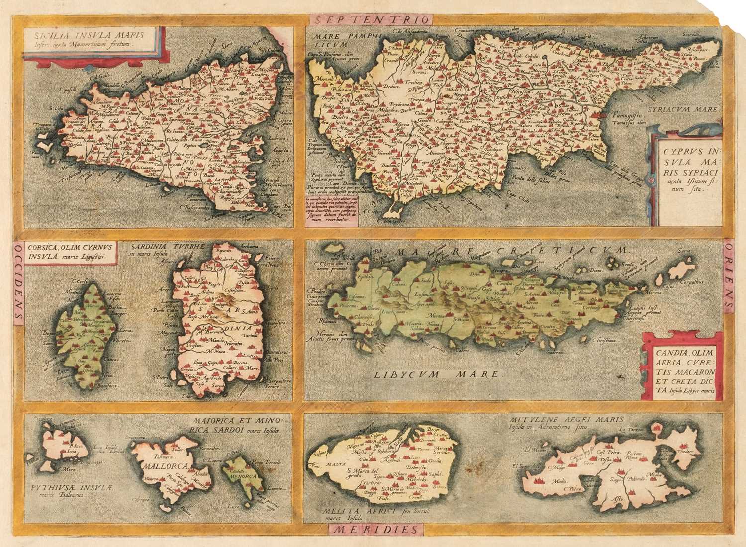 Lot 154 - Mediterranean Islands. De Jode (Gerard),