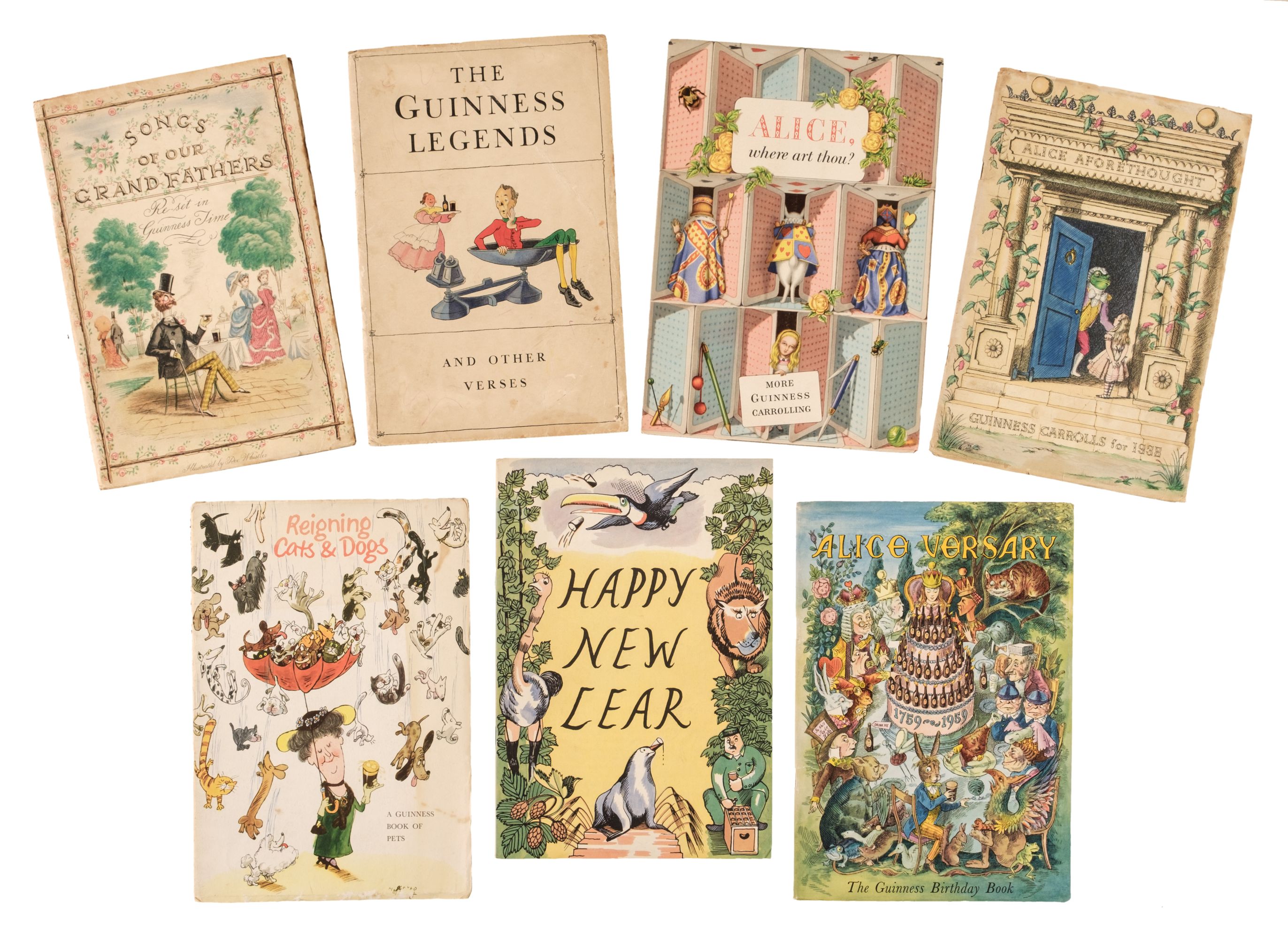 Lot 429 - Guinness Christmas Booklets. A group of 24,