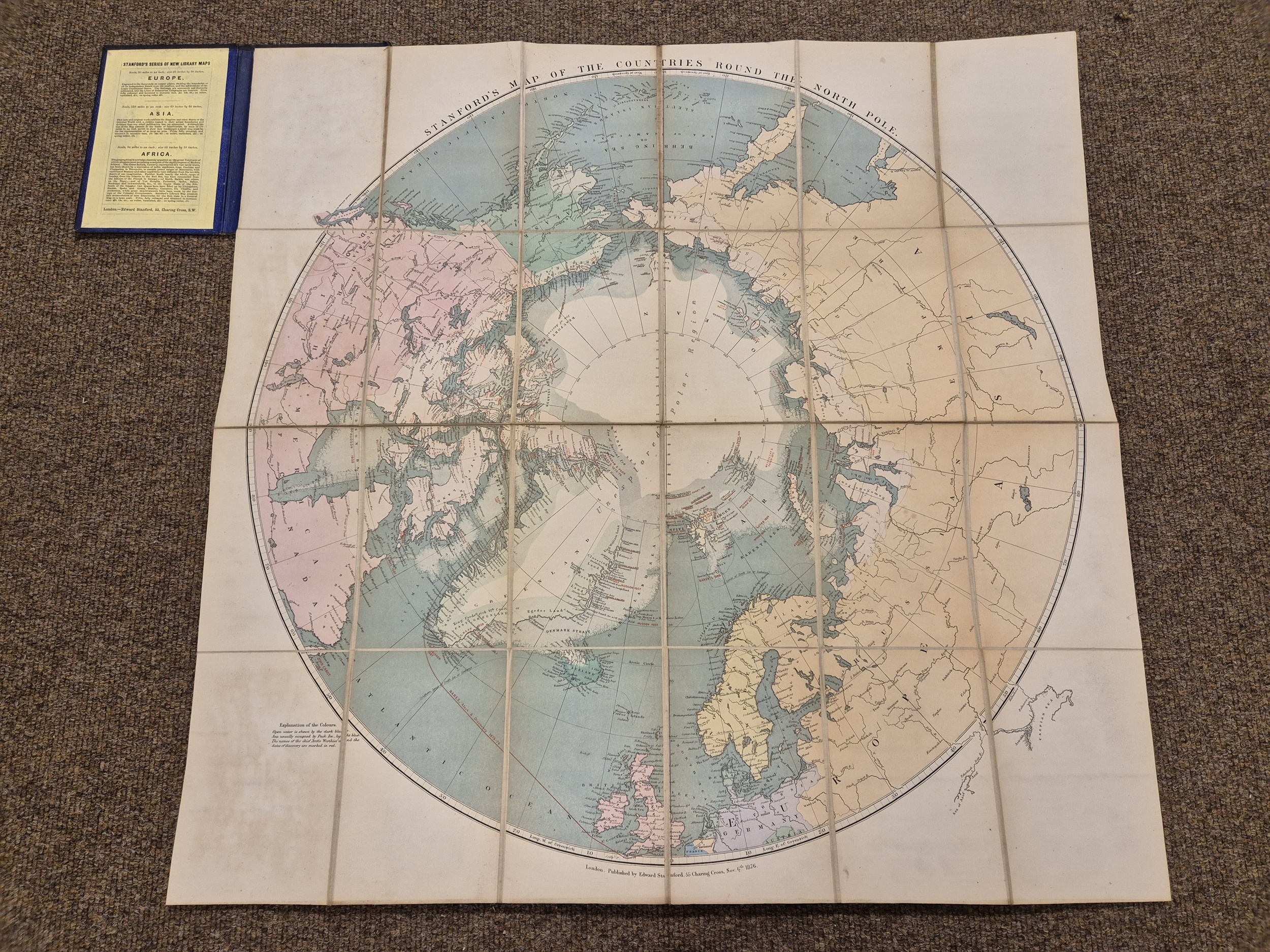 Lot 129 - Folding Maps. Stanford (Edward), Stanford's