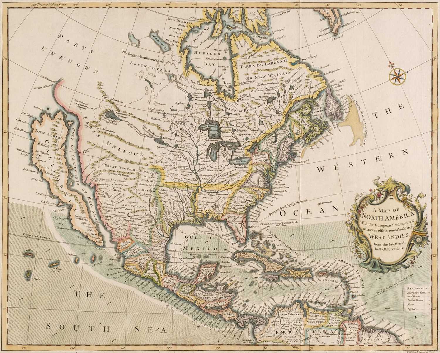 Lot 163 - North America. Seale (R. W.). A Map of North