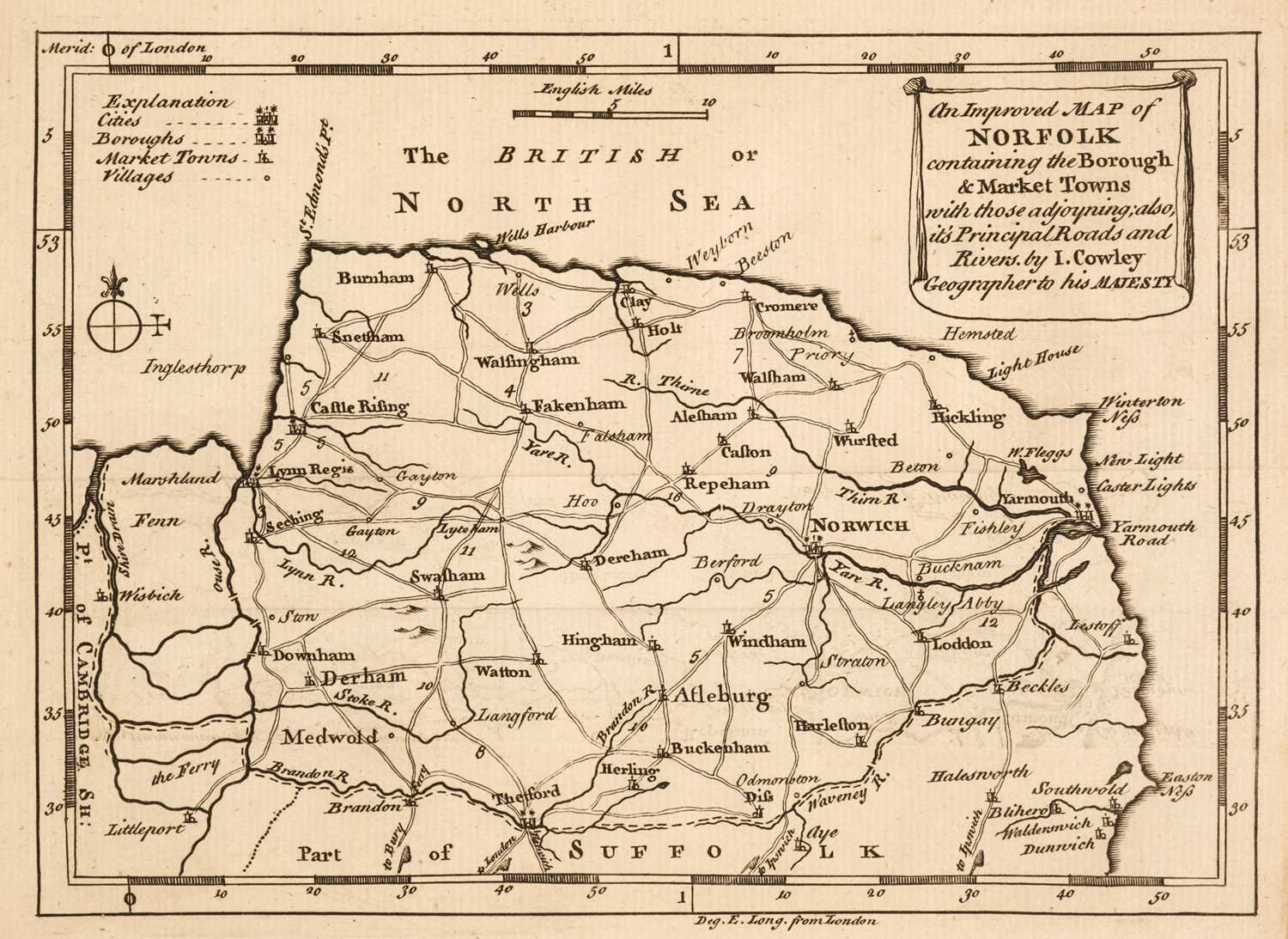 Lot 109 - British County Maps. A collection of