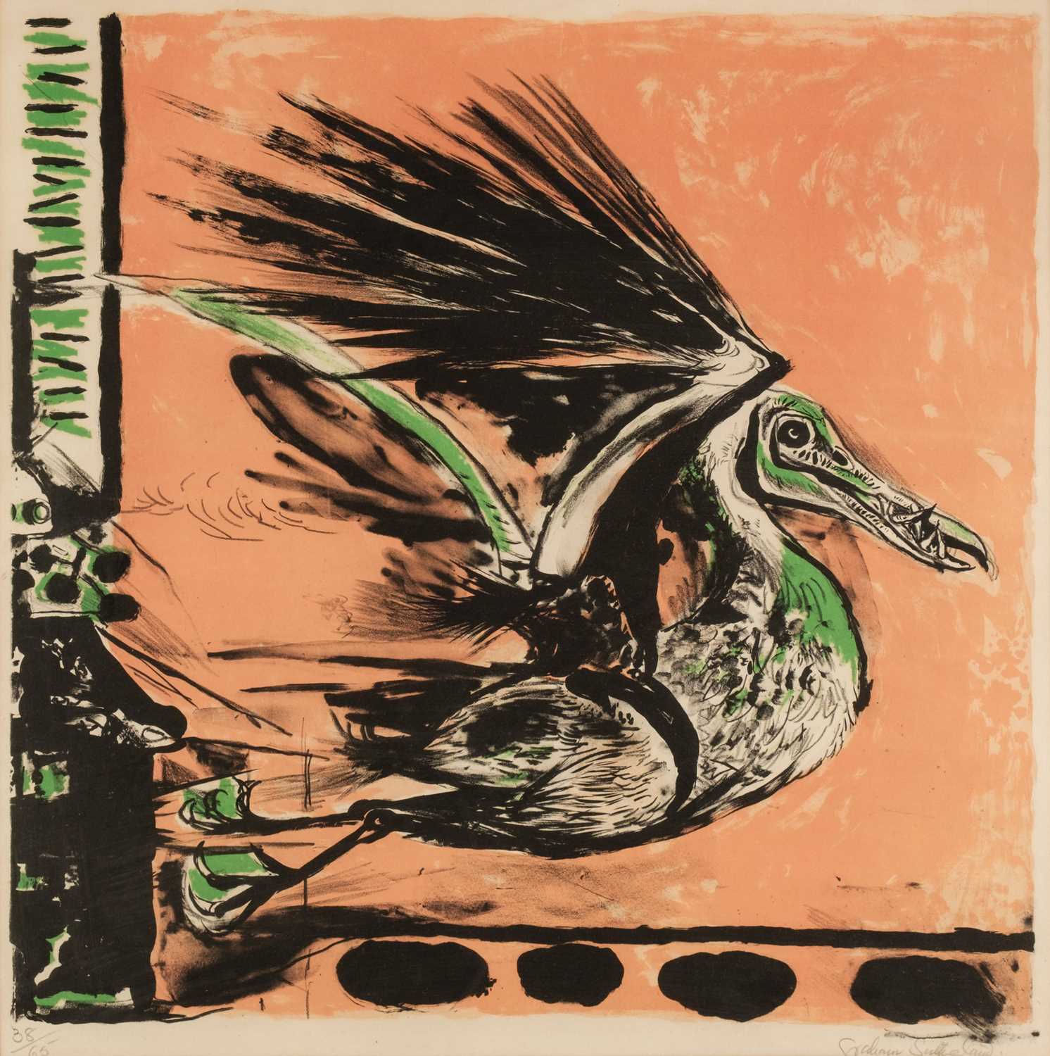 Lot 280 - Sutherland (Graham, 1903-1980). Bird, 1953,