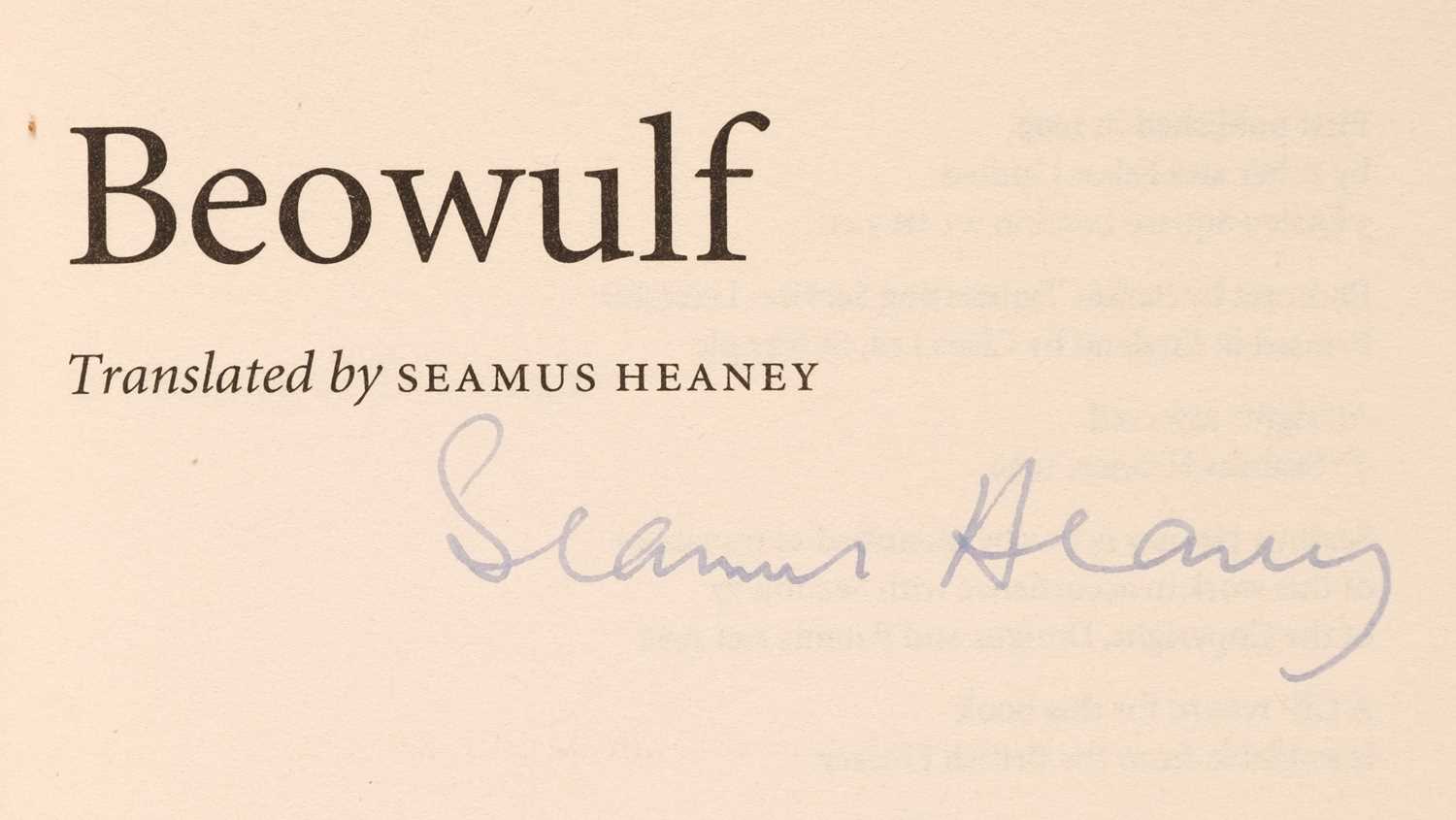 Lot 593 - Heaney (Seamus). Beowulf, 1st edition, Faber