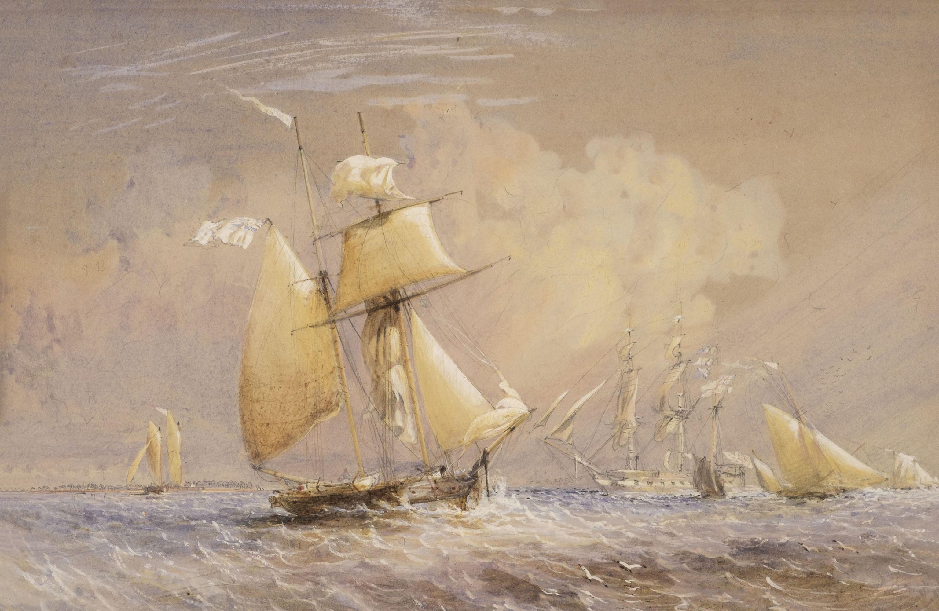 Lot 138 - Brierly (Oswald Walter, 1817 - 1894).