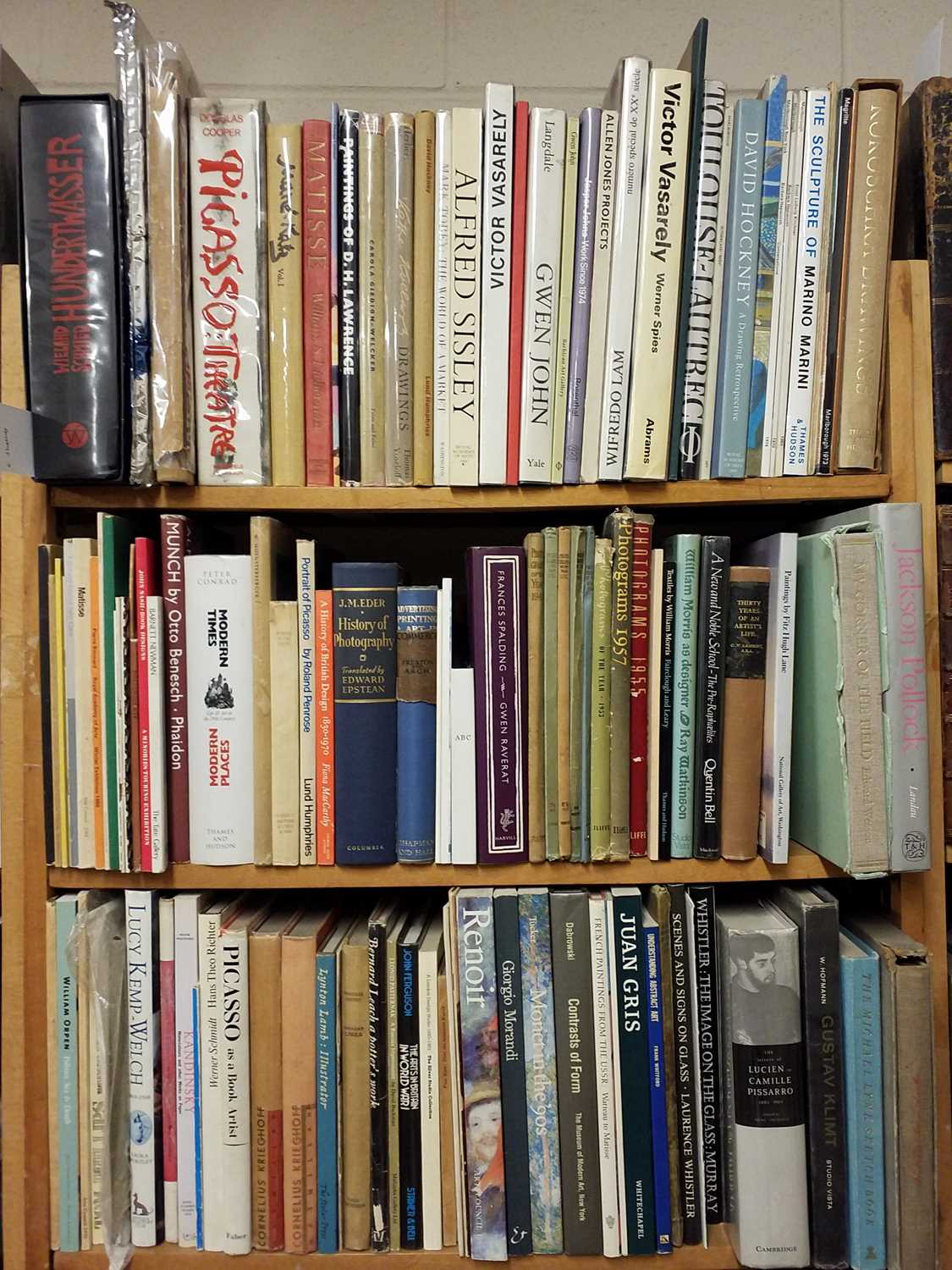 Lot 429 - Modern Art. A large collection of modern art