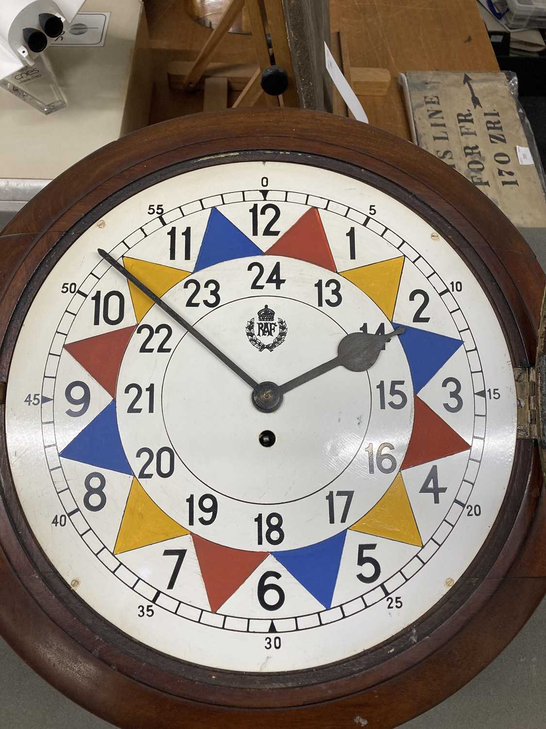 Lot 391 - Sector Clock. A very early RAF sector clock