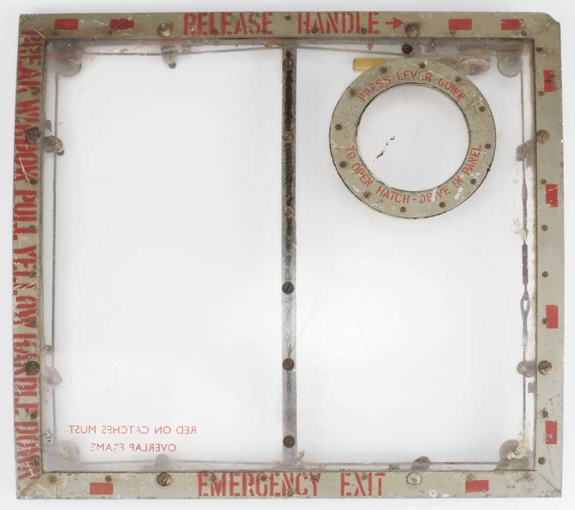 Lot 351 - De Havilland Mosquito. A WWII escape hatch