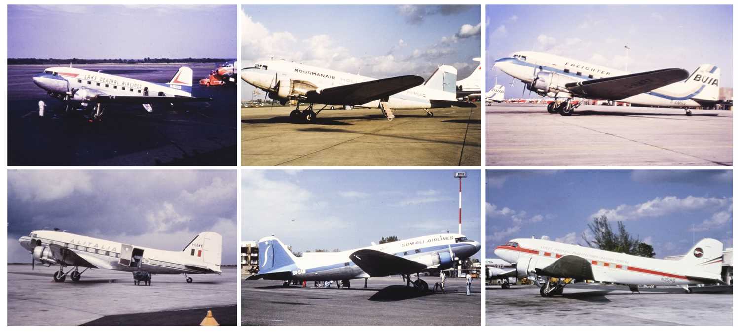 Lot 220 - Aircraft Slides. A collection of over 900