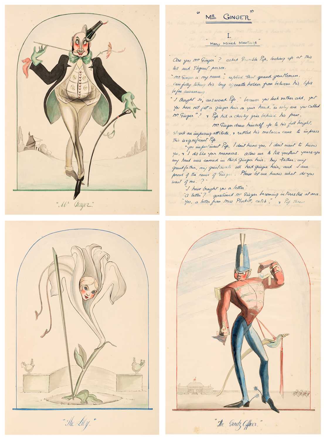 Lot 489 - ''Mr Ginger'' by William Collett-Mason (1895-