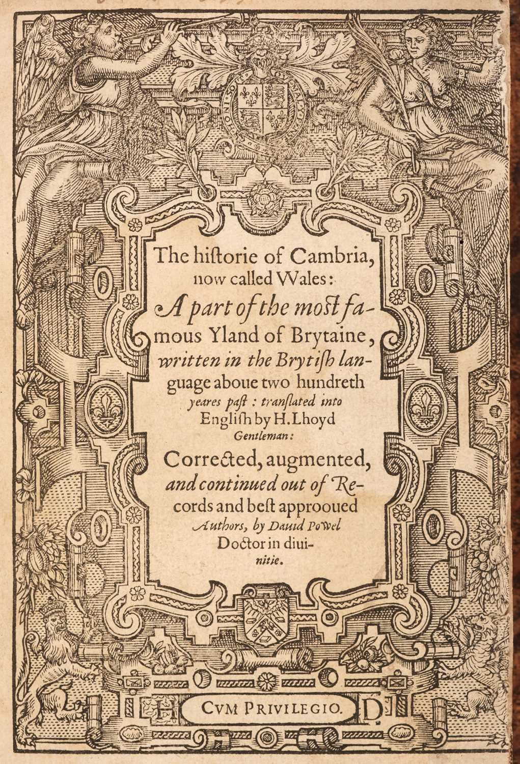 Lot 258 - Caradoc (of Llancarvan). The Historie of
