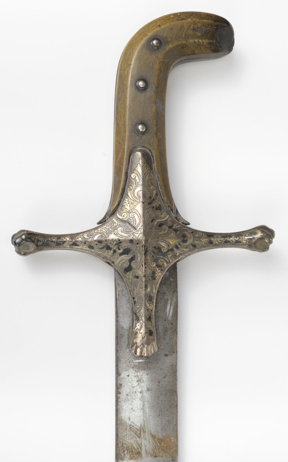 Lot 129 - Presentation Sword. George III shamshir
