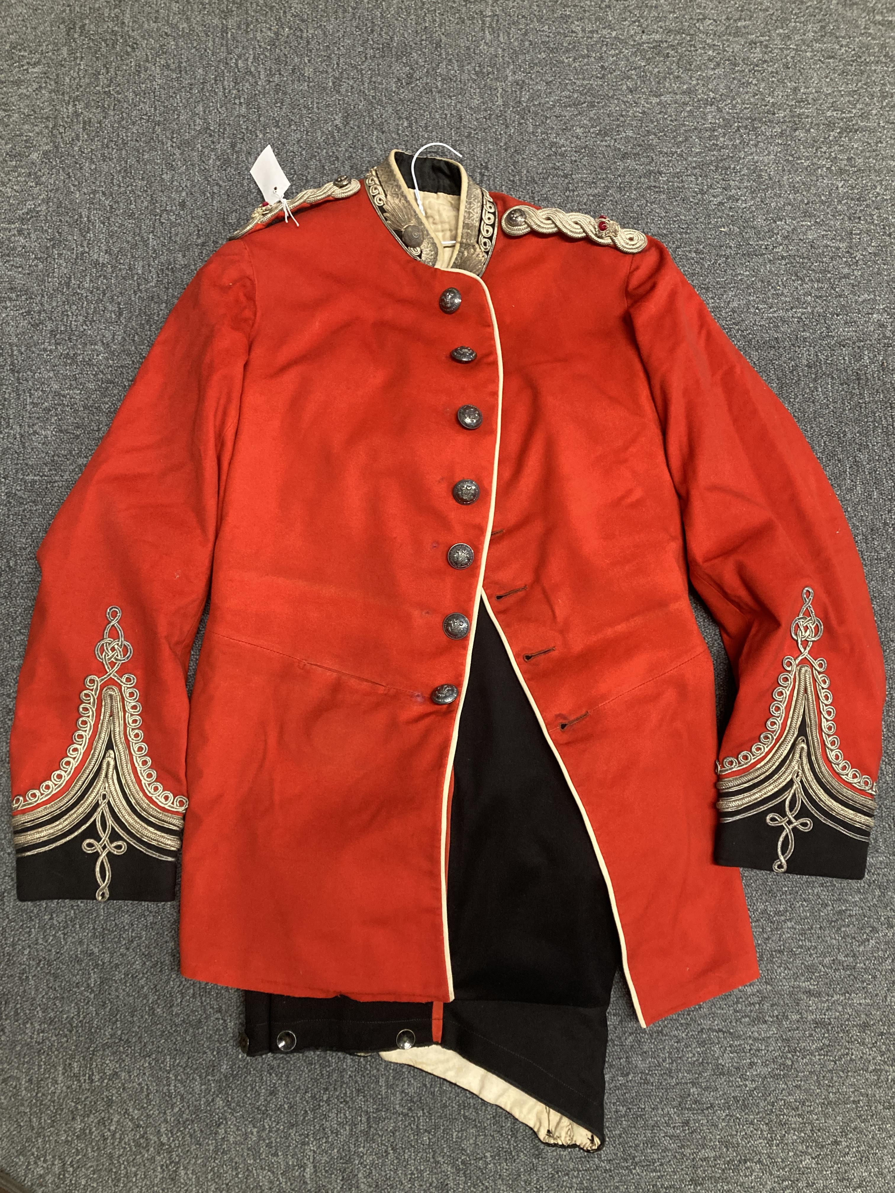 Lot 110 - Victorian Officer's Uniform, of the 1st