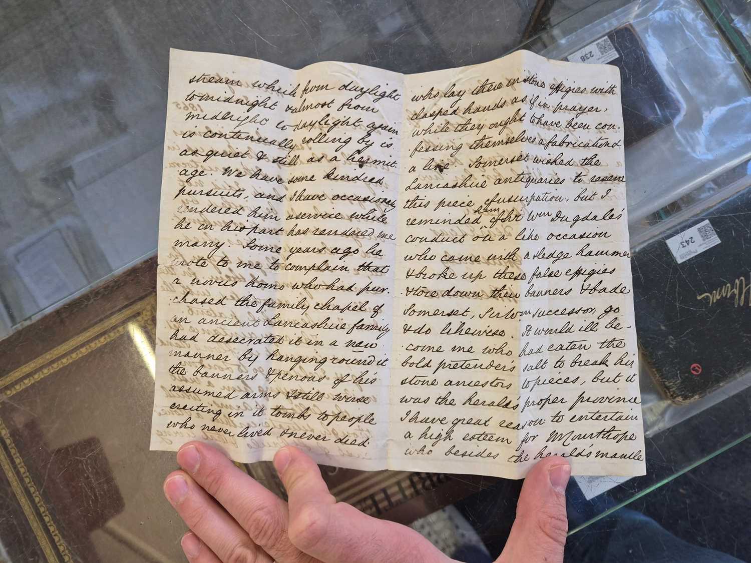 Lot 275 - Garston (Edgar, 1800-1873). A manuscript