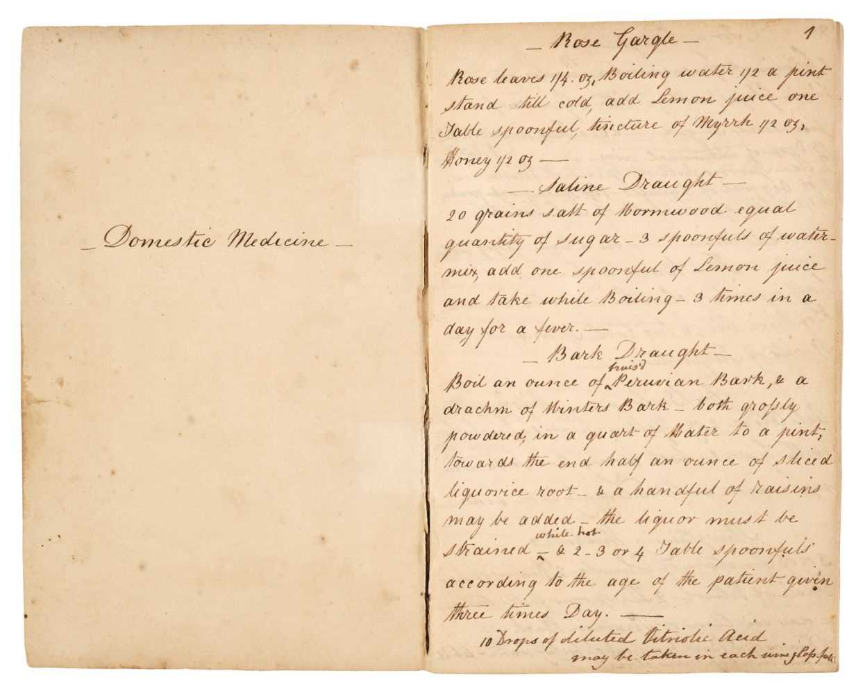 Lot 291 - Manuscript Notebooks. An assorted group of