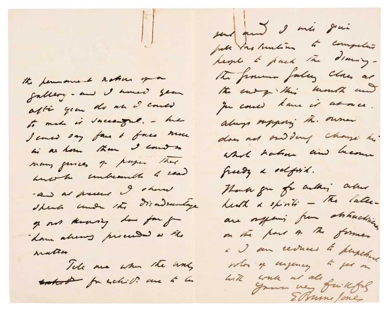 Lot 133 - Burne-Jones (Edward Coley, 1833-1898), Three