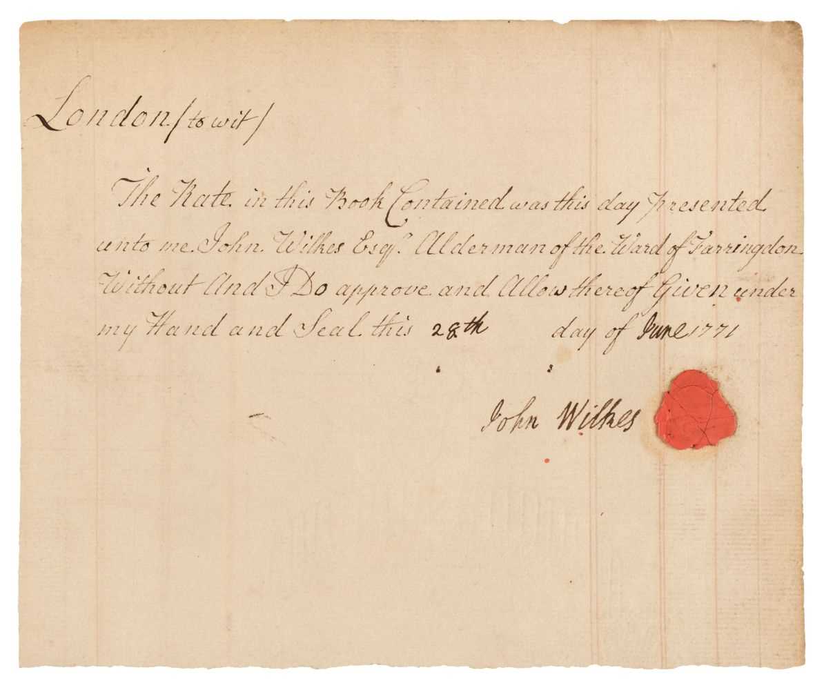 Lot 143 - London in the 18th Century. A group of nine