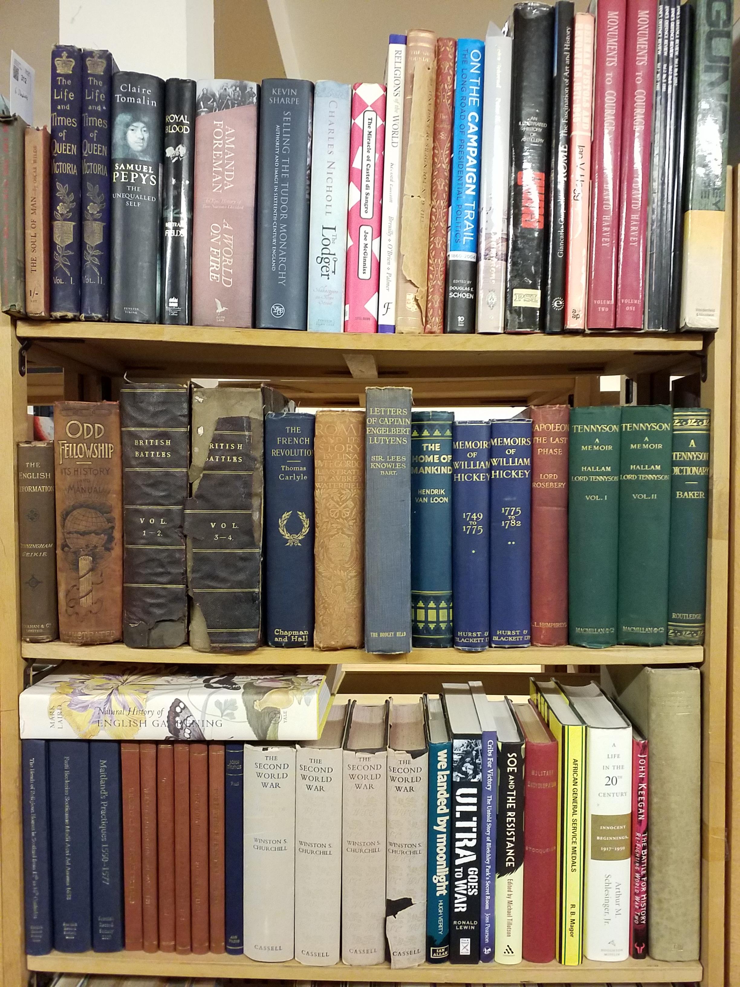 Lot 312 - History. A large collection of history