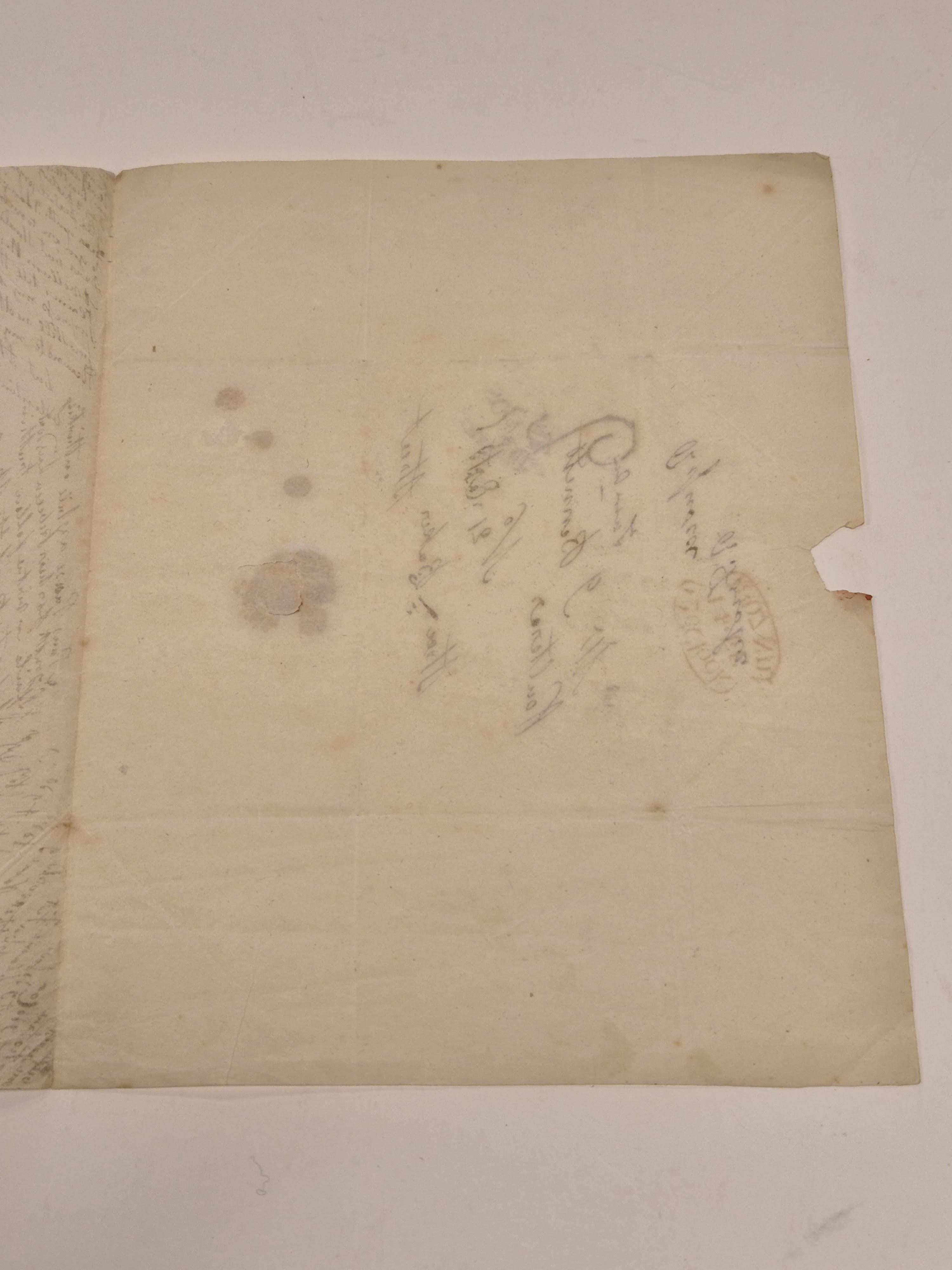 Lot 414 - Valentine. A Regency illustrated love letter