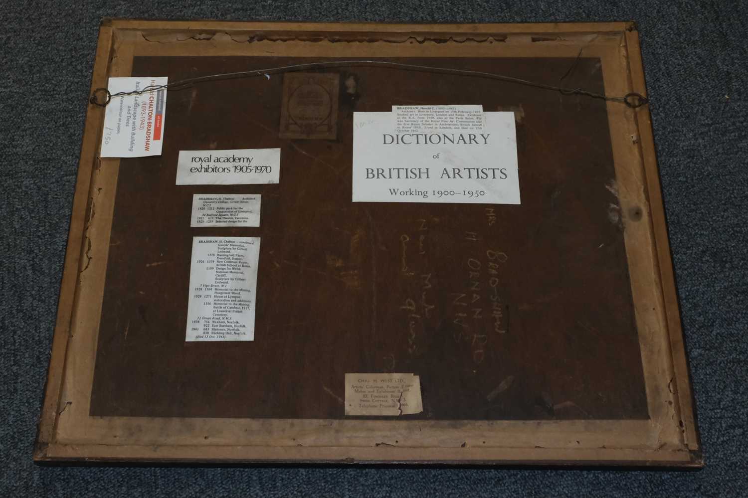Lot 214 - Bradshaw (Harold Chalton, 1883-1943). An