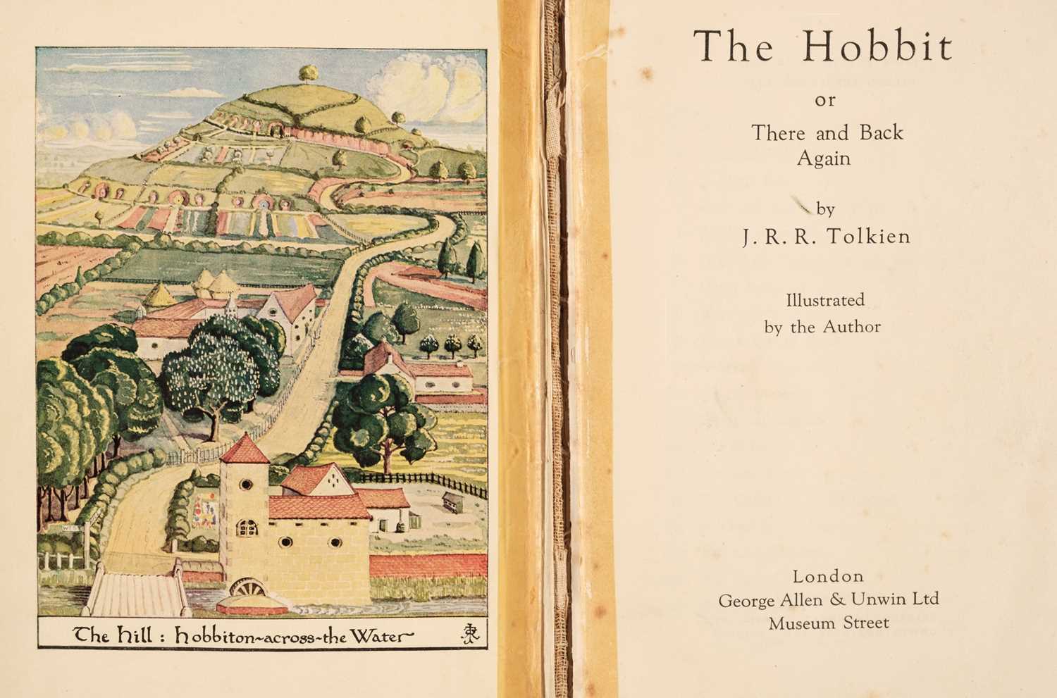 Lot 742 - Tolkien (J. R. R.). The Hobbit or There and