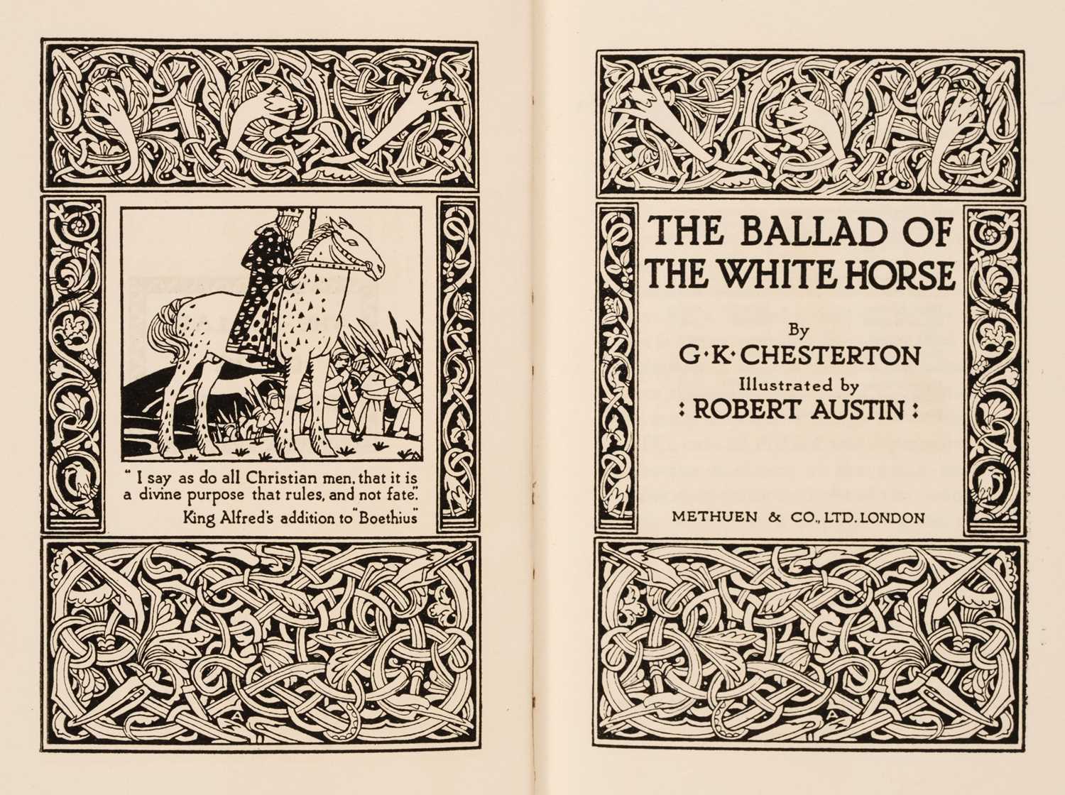 Lot 557 - Chesterton (Gilbert Keith, 1874-1936). The