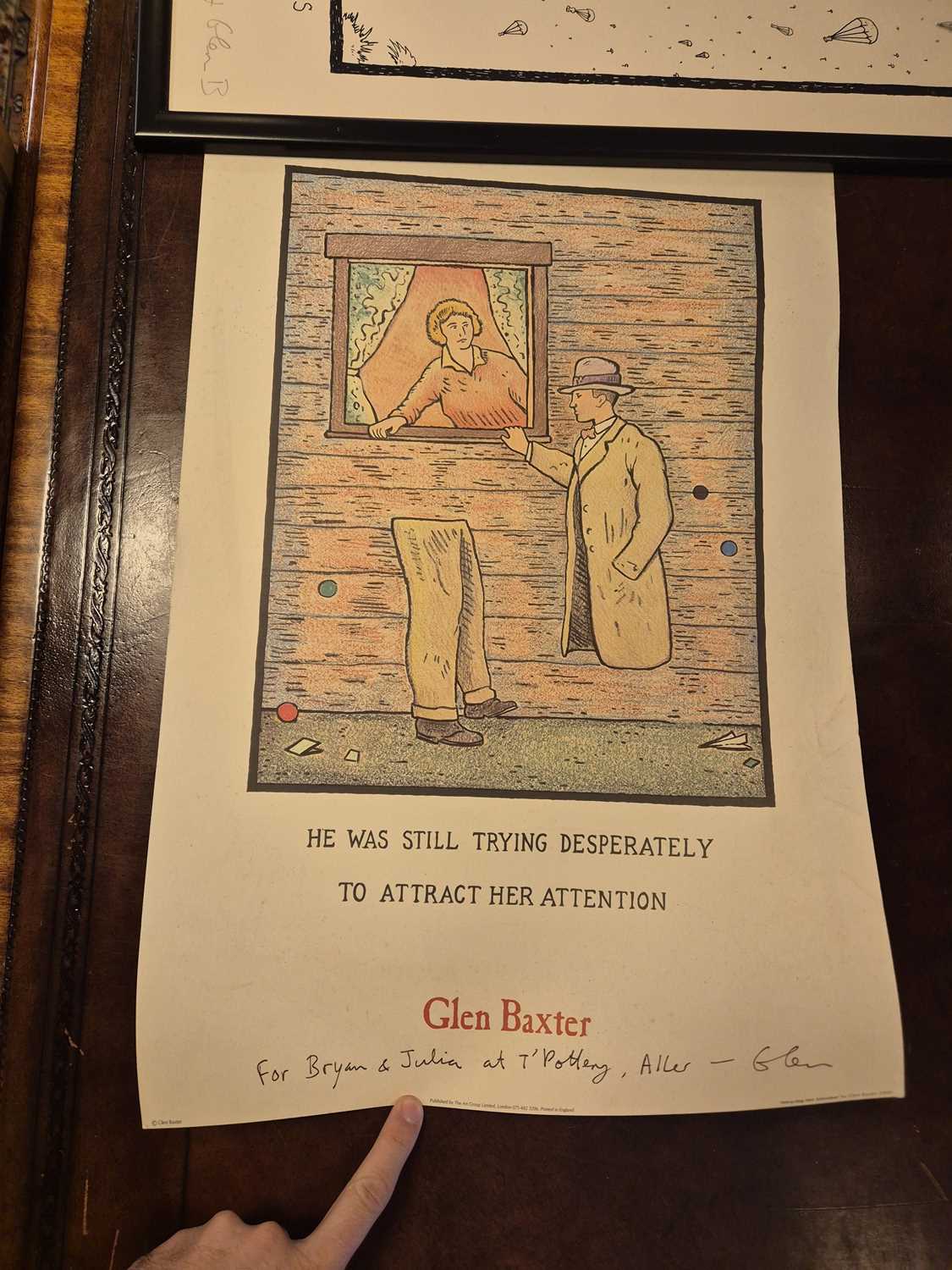 Lot 542 - Baxter (Glen, b.1944). ‘Lord Clive se glissa