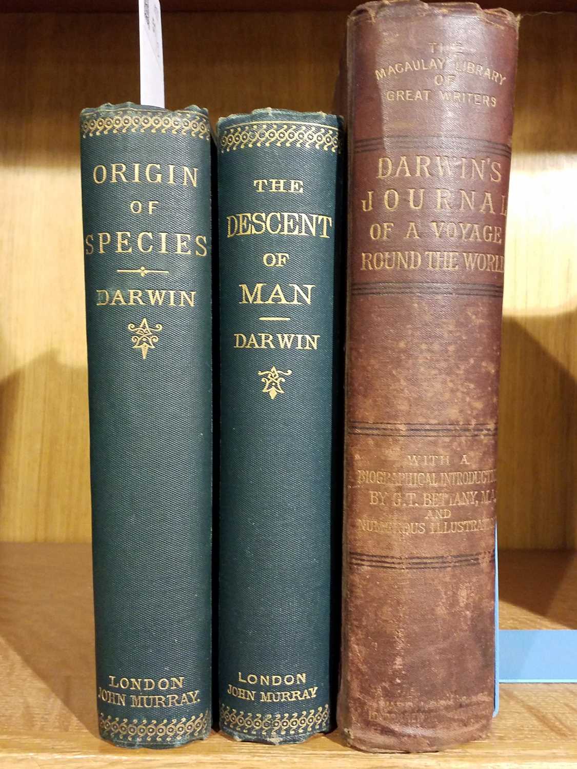 Lot 51 - Darwin, Charles. The Origin of Species by