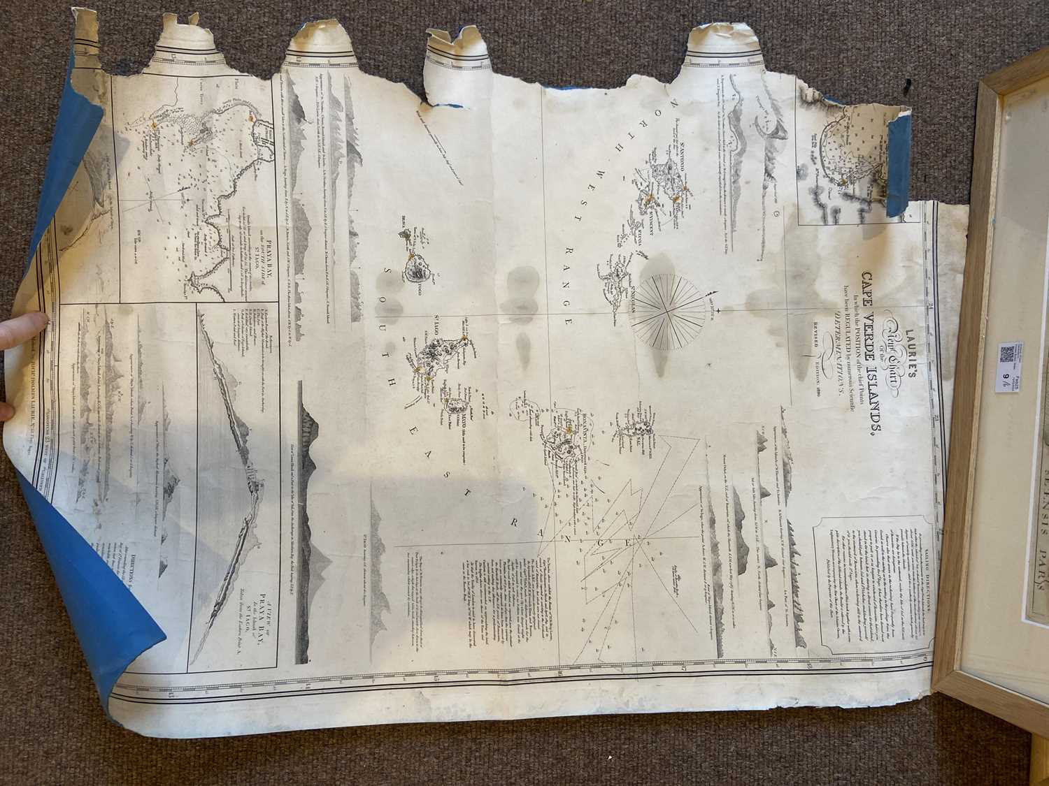 Lot 12 - Sea Charts. A Collection of 13 Admiralty