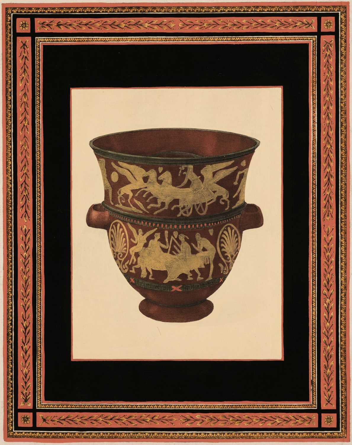 Lot 147 - Vases & Urns. A collection of 14 engravings,