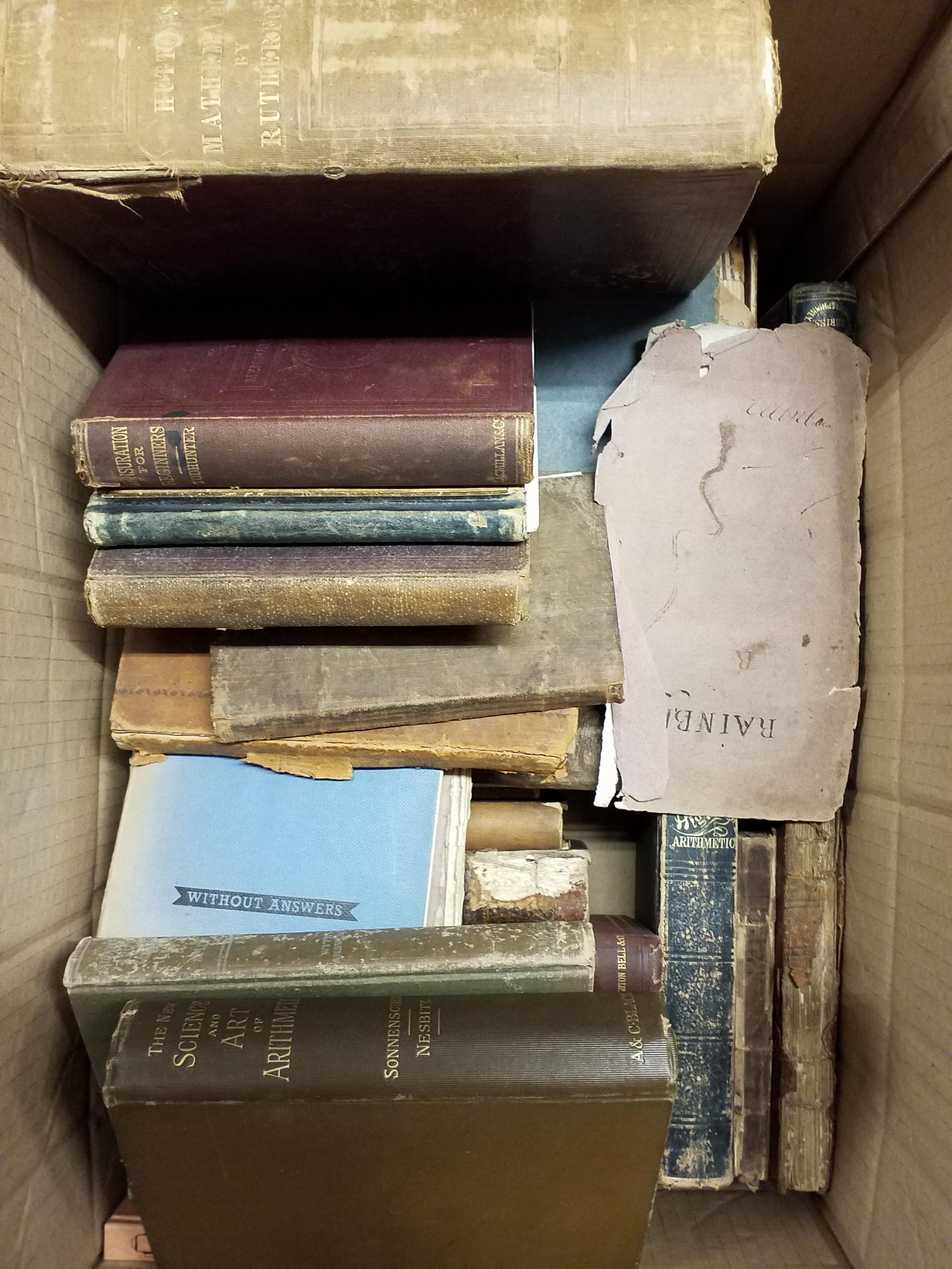 Lot 449 - Mathematics. A collection of mostly 19th