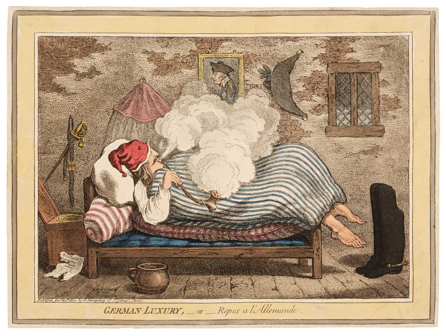 Lot 319 - Gillray (James). German Luxury - or - Repos