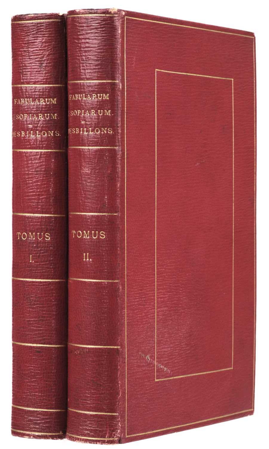 Lot 247 - Aesop. Francisci Josephi Desbillons Fabulae