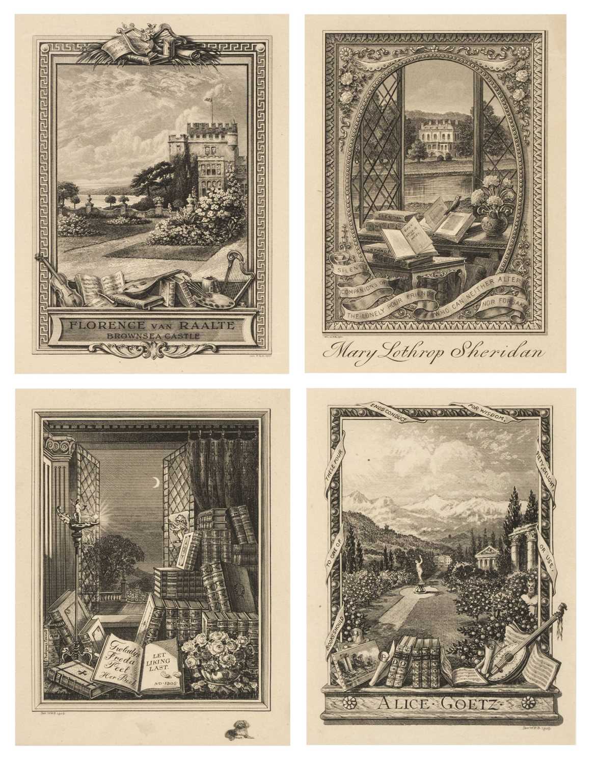 Lot 371 - British Armorial Bookplates. A collection of