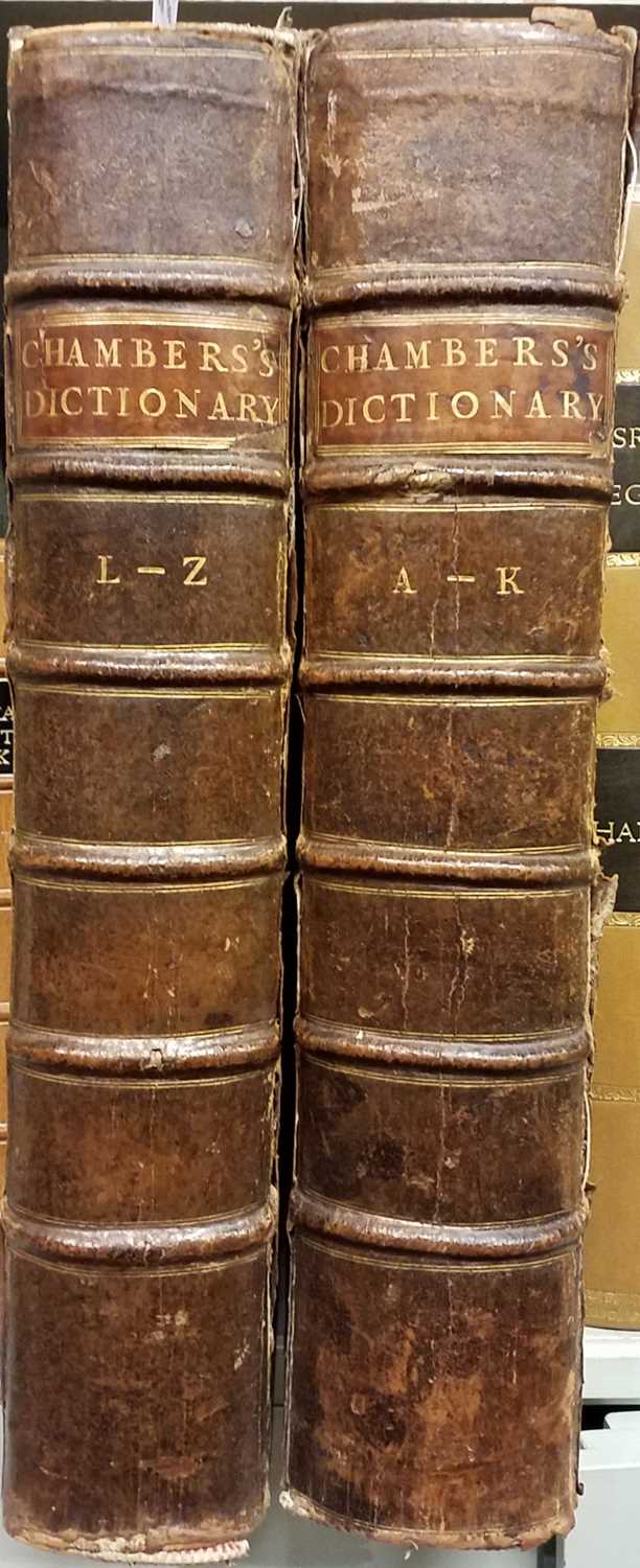 Lot 199 - Chambers (Ephraim). Cyclopaedia, 2 vols, 6th