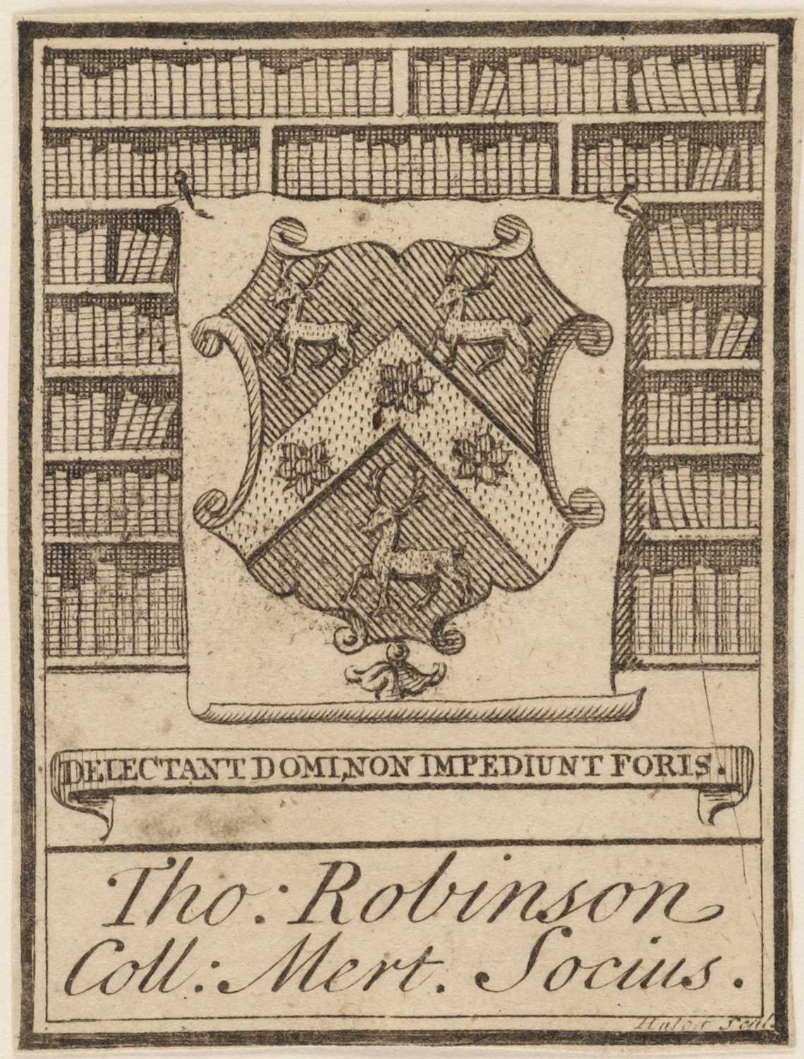 Lot 369 - British Armorial Bookplates. 120 bookplates
