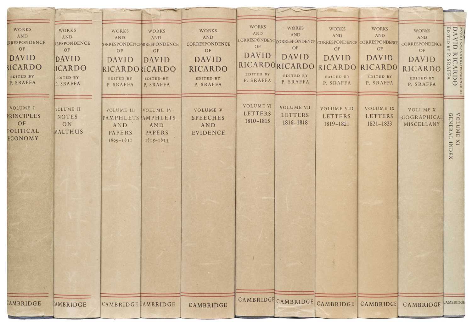 Lot 306 - Ricardo (David). The Works and