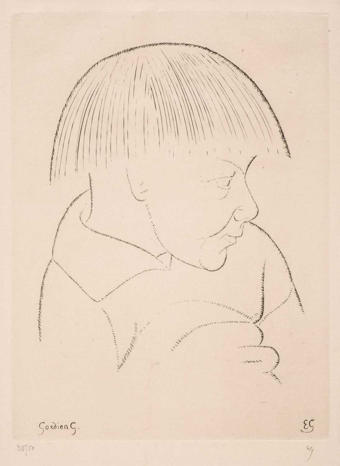 Lot 374 - Gill (Eric, 1882-1940). Three engravings,