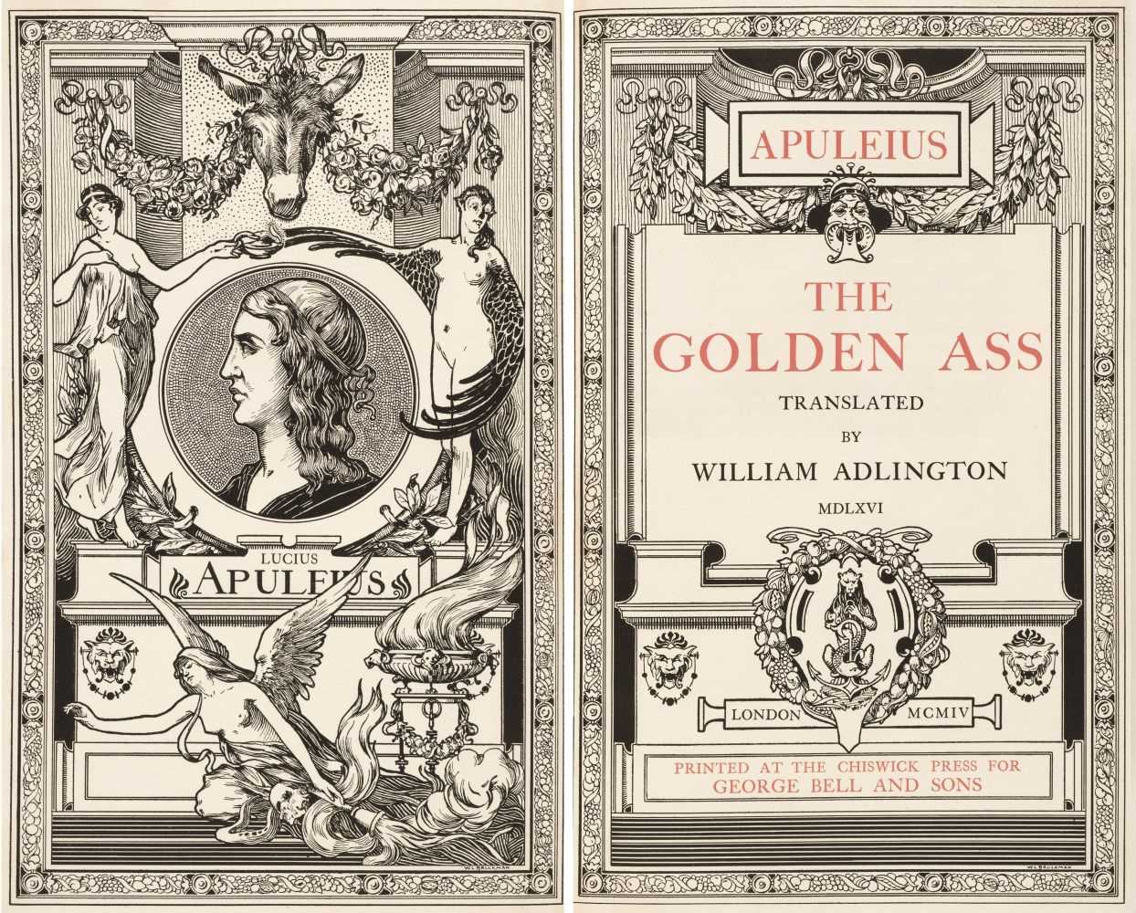 Lot 235 - Apuleius. The Golden Ass, translated by