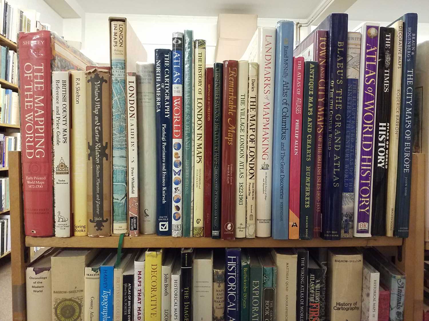 Lot 344 - Map Reference. A large collection of modern