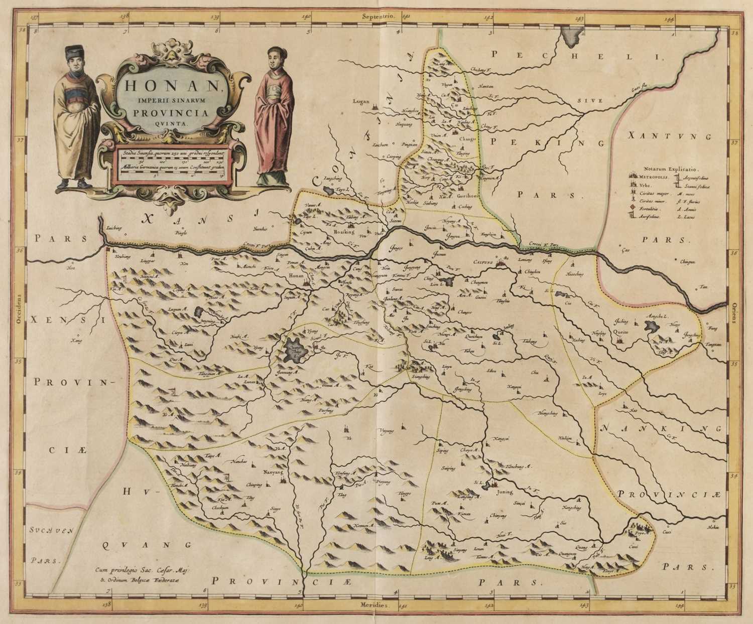 Lot 170 - China. Blaeu (Johannes), Honan, Imperii