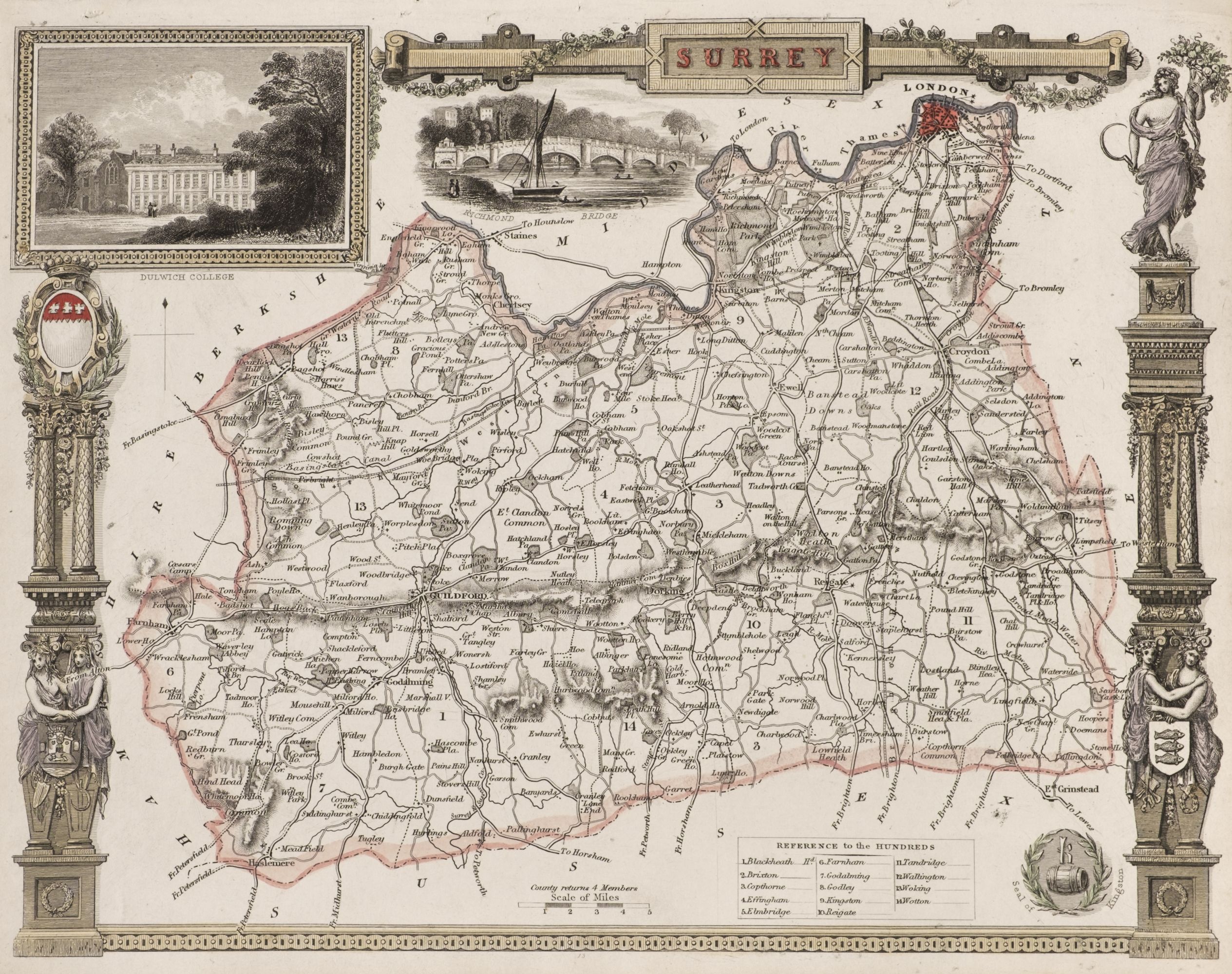 Lot 159 - British County Maps. A collection of