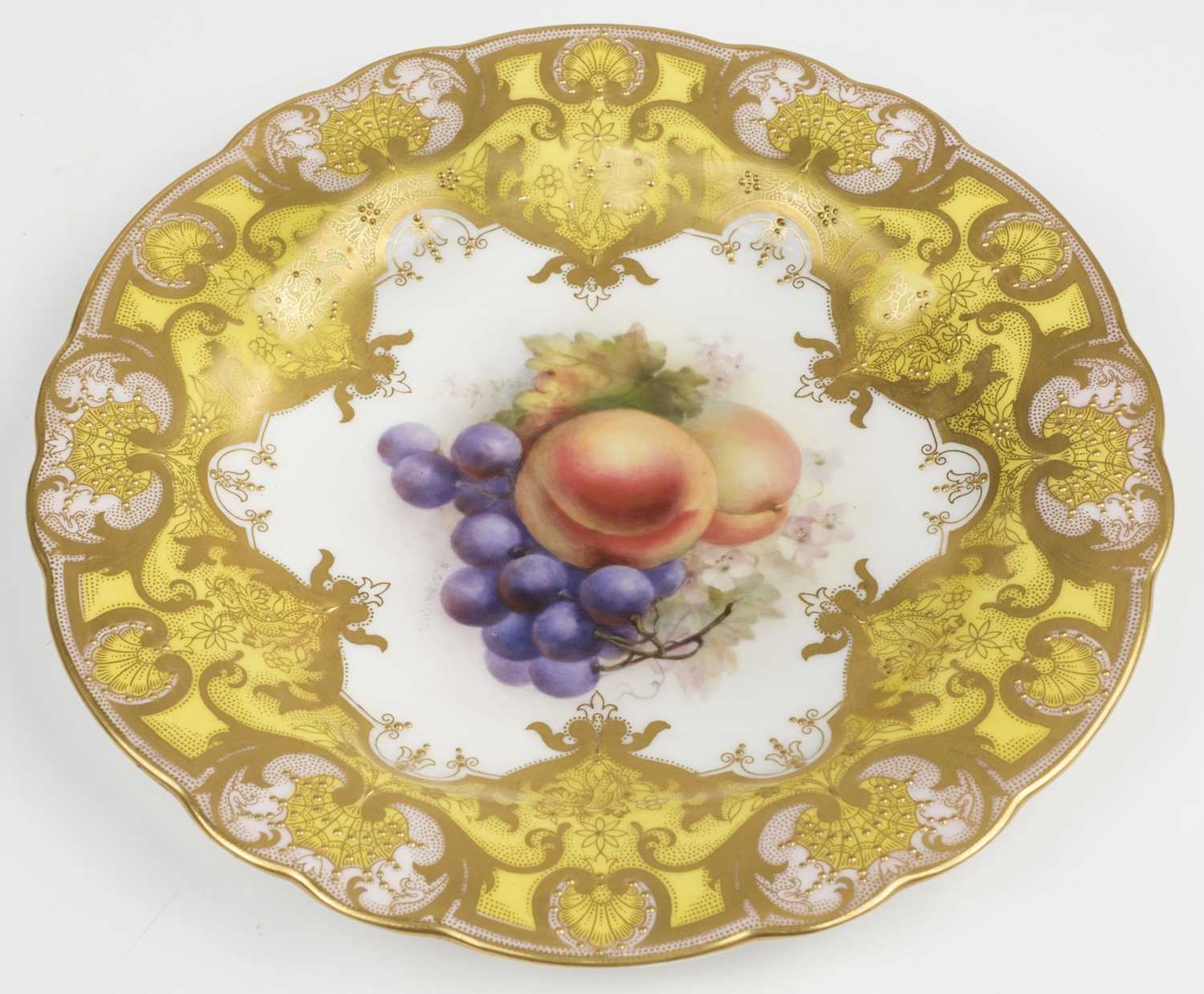 Lot 704 - Royal Worcester. A Royal porcelain fruit