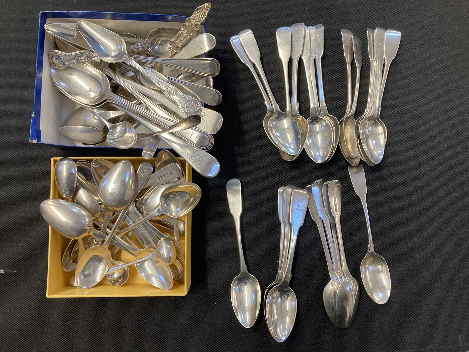 Lot 764 - Mixed Silver. A set of four silver King's
