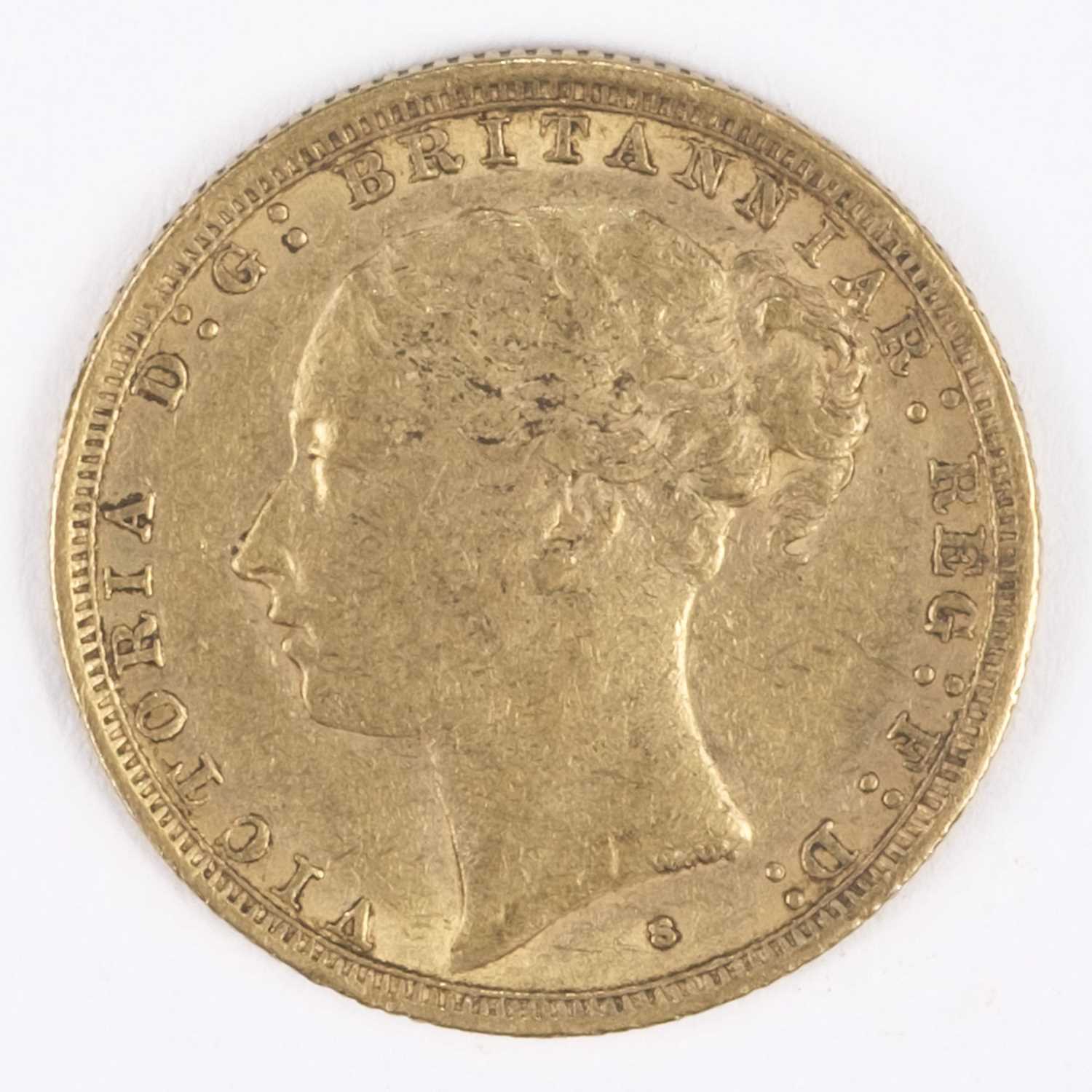 Lot 112 - Sovereign. Victorian Gold Sovereign, 1887,