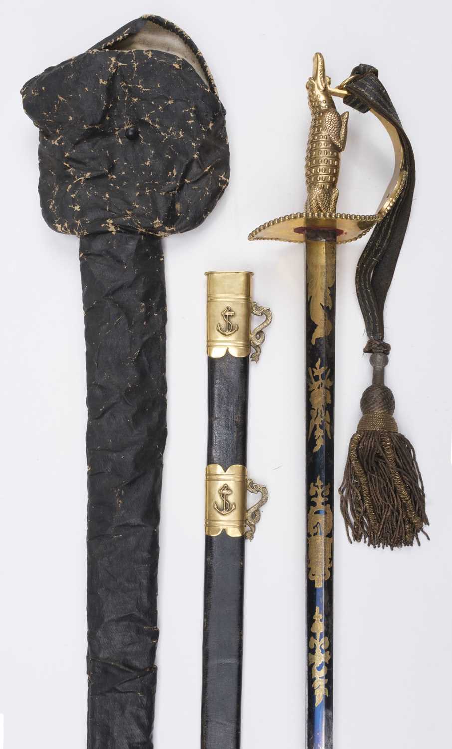 Lot 222 - Sword. A copy of a "Egyptian Club" sword
