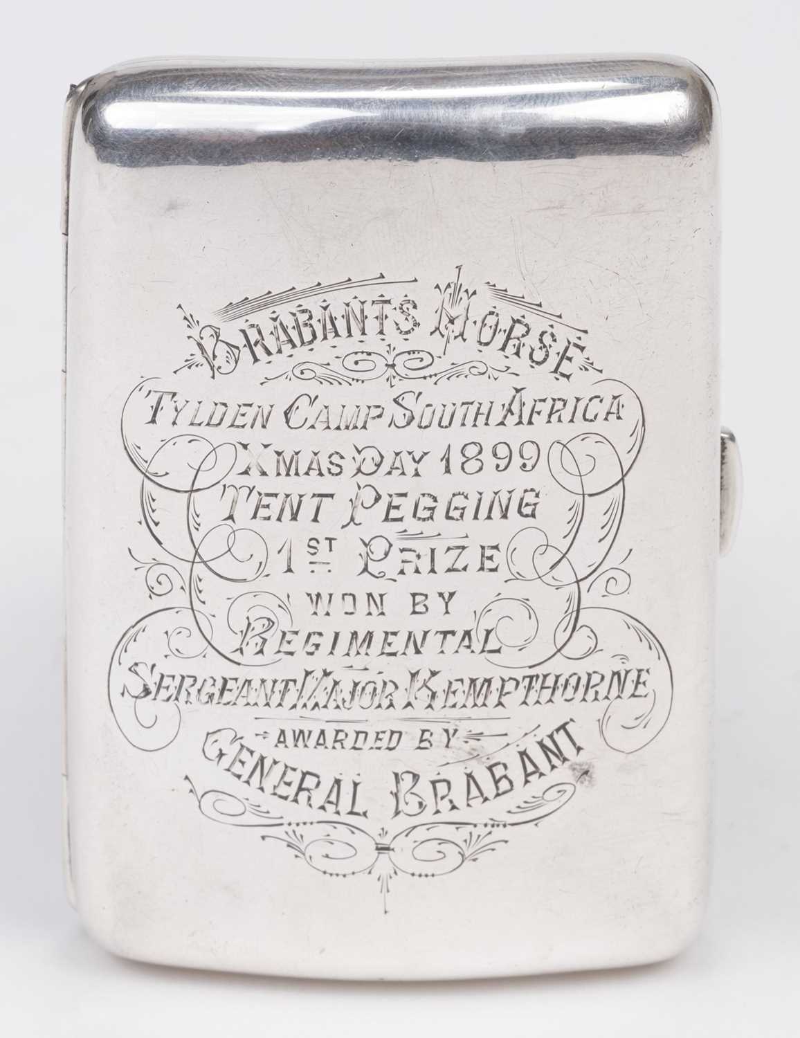 Lot 230 - Brabants Horse. A Second Boer War silver