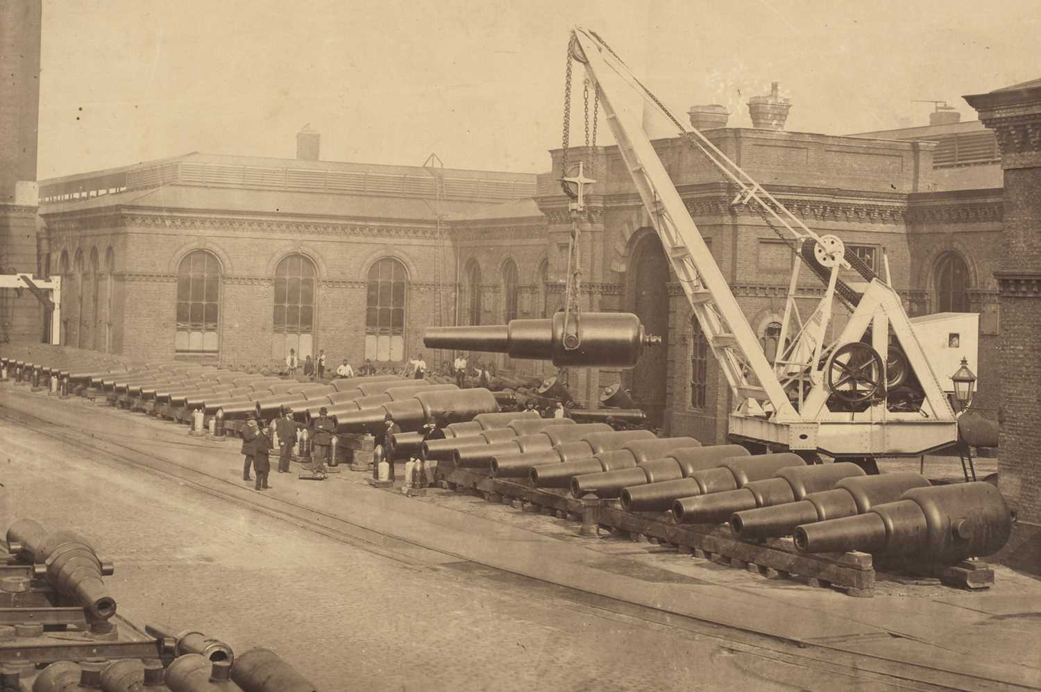 Lot 164 - Royal Gun Factories. Heavy Ordnance in the