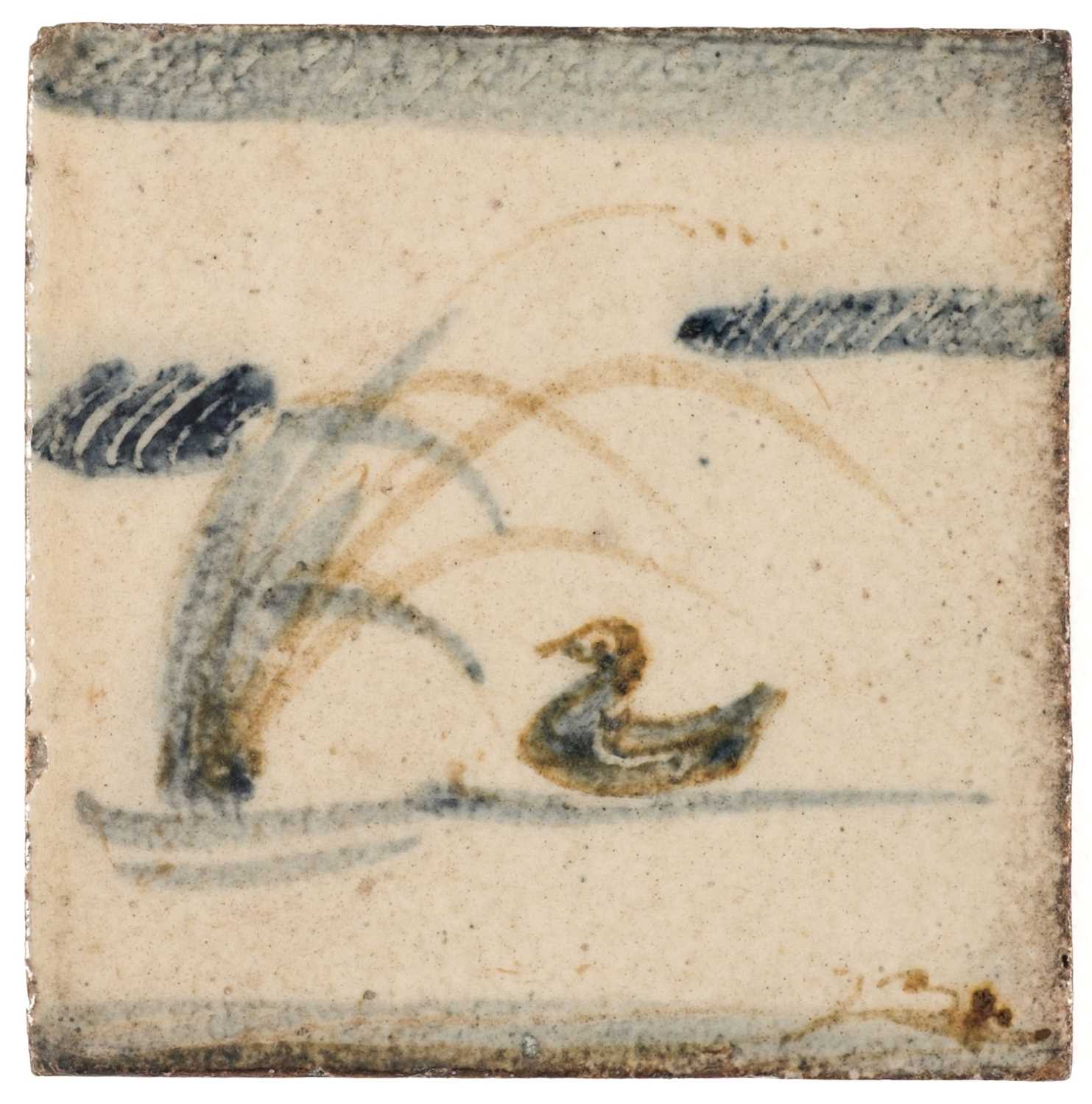 Lot 537 - Leach (Bernard, 1887-1979). A stoneware tile
