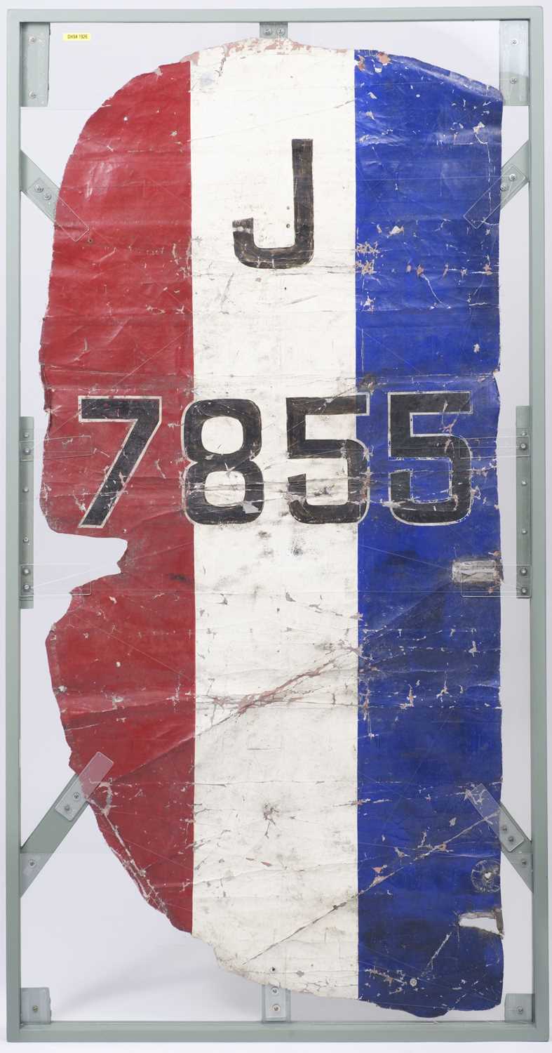 Lot 407 - De Havilland. An Inter-War tail rudder