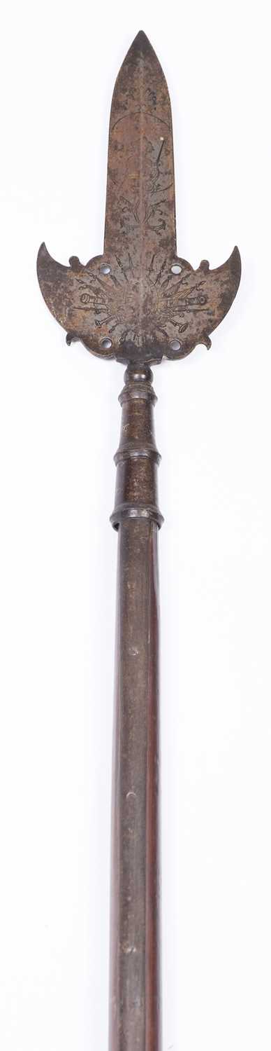 Lot 201 - Pole Arm. An Italian Partisan, 18th century